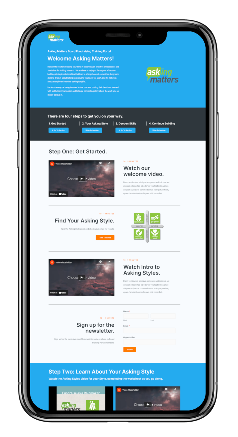 Board Fundraising Pro | Asking Matters