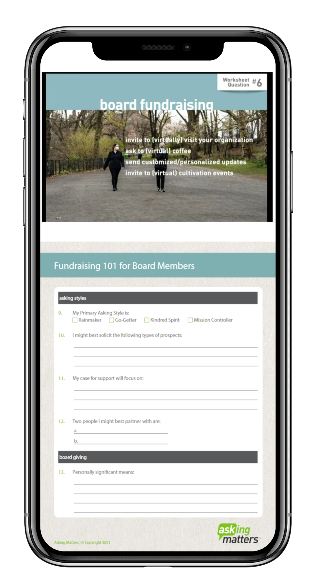 Board Fundraising Essentials – Board Fundraising Pro | Asking Matters